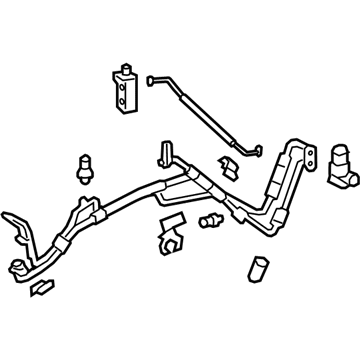 97775-K4300 Genuine Hyundai Tube Assembly-Suction & Liquid