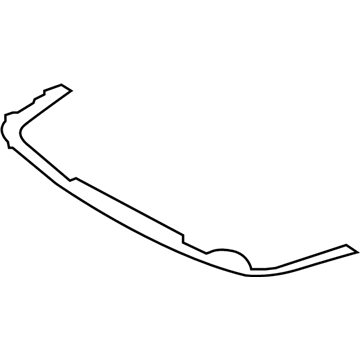 86690-3K000 Genuine Hyundai Cover Assembly-Rear Bumper Under