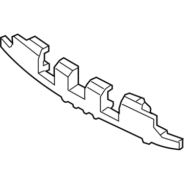 86620-4R000 Genuine Hyundai Absorber-Rear Bumper Energy