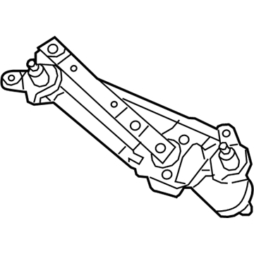 98120-F2000 Genuine Hyundai Linkage Assembly-Windshield Wiper