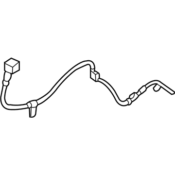 95680-4D000 Genuine Hyundai Sensor Assembly-Abs Real Wheel ,LH