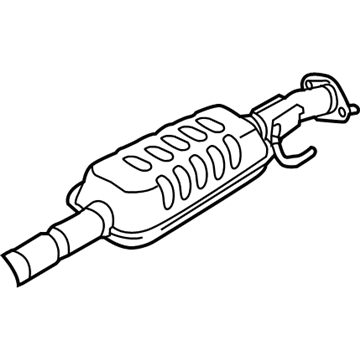 28650-C2500 Genuine Hyundai Center Muffler Assembly