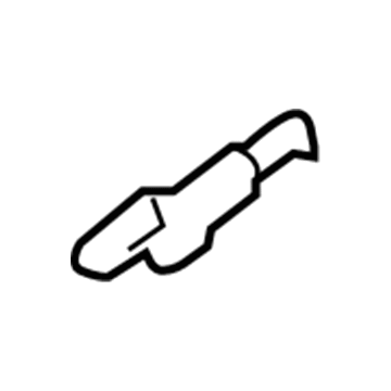 81651-2S000 Genuine Hyundai Lever Assembly-PANORAMAROOF Tilt,L