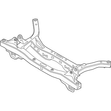 55410-K4000 Genuine Hyundai CROSSMEMBER-RR
