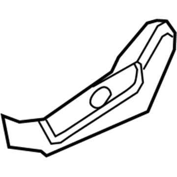 88170-3J000-WK Genuine Hyundai Cover-RECLINER Front Seat Outer LH