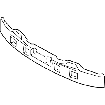 86520-25650 Genuine Hyundai Absorber-Front Bumper Energy