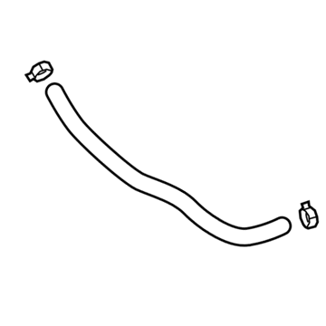 25472-2E271 Genuine Hyundai Hose-Coolant By Passenger