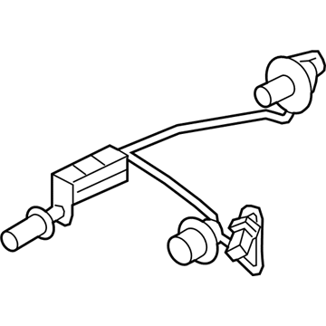 92440-2V000 Genuine Hyundai Rear Combination Holder & Wiring