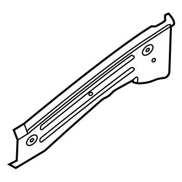 64584-K2000 Genuine Hyundai REINF-Fender Apron Side UPR,RH