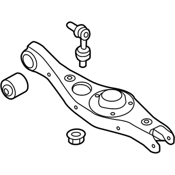 55210-4Z000 Genuine Hyundai Arm Assembly-Rear Suspension Rear,LH