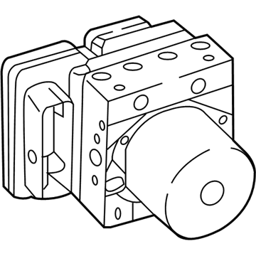 Genuine Hyundai Elantra ABS Control Module