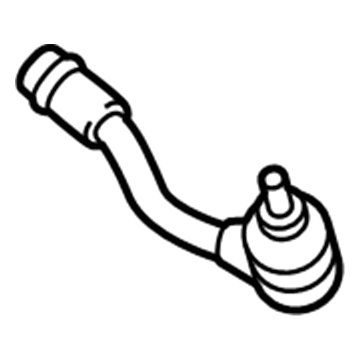 56820-G8000 Genuine Hyundai End Assembly-Tie Rod,LH