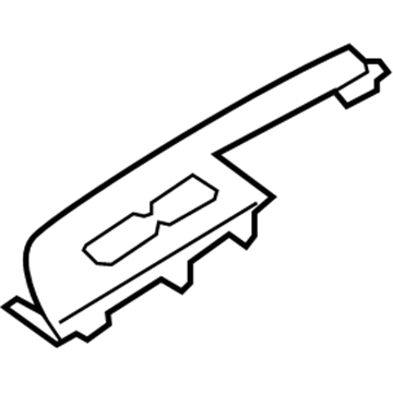 82732-2W000-RYN Genuine Hyundai Bezel-Power Window Assist