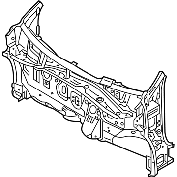 64300-G3000 Genuine Hyundai Panel Complete-Dash