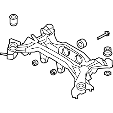 55400-2B050 Genuine Hyundai Crossmember Complete