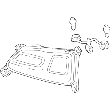 92406-J9200 Genuine Hyundai Lamp Assembly-Side T/SIG & Rear,RH