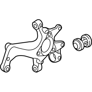 52710-F2AA0 Genuine Hyundai Carrier Assembly-Rear Axle,LH