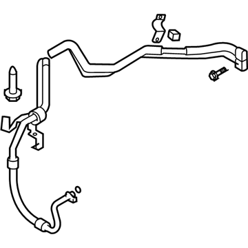 97775-3L250 Genuine Hyundai Tube Assembly-Suction & Liquid