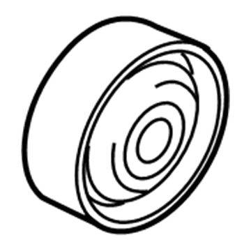 25287-25100 Genuine Hyundai Pulley-Idler