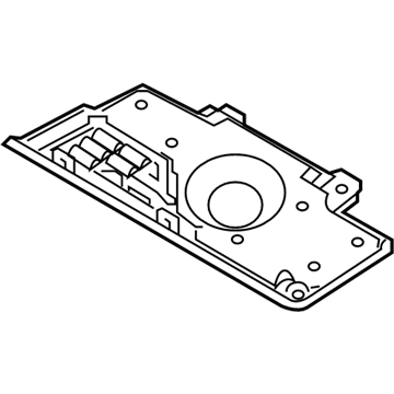84509-G3000-TRY Genuine Hyundai Cover Assembly-Under,RH