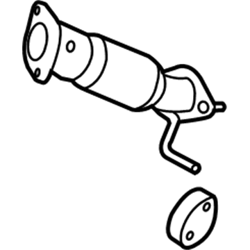 28610-3X400 Genuine Hyundai Front Muffler Assembly