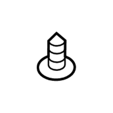 85746-3L000-YAK Genuine Hyundai Plug-Trim Mounting