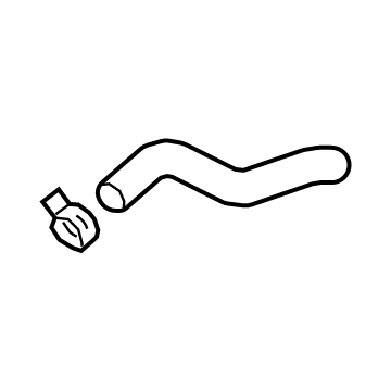 25414-J9000 Genuine Hyundai Hose Assembly-Radiator,Upper