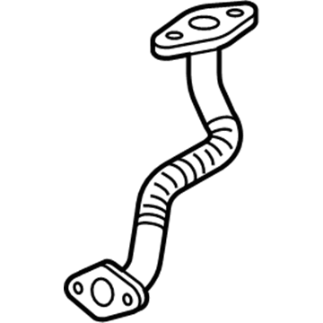 28245-2B800 Genuine Hyundai Pipe-Oil Turbocharger