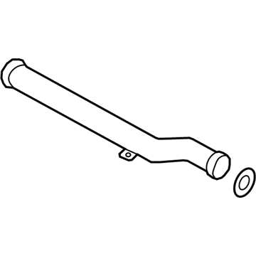 25460-3CGH0 Genuine Hyundai Pipe Assembly-Water Outlet
