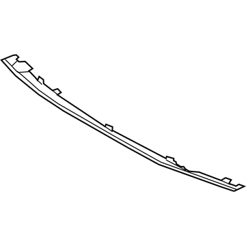 86671-K2000 Genuine Hyundai SKID Plate-RR Bumper