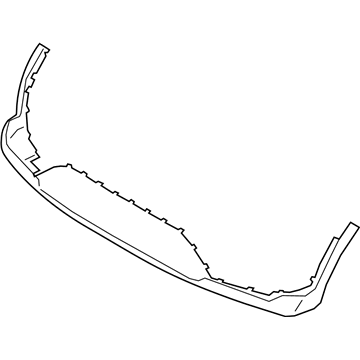 86612-K2020 Genuine Hyundai Cover-RR Bumper LWR