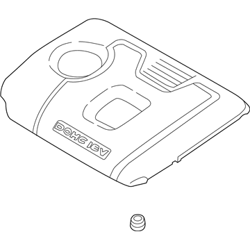 29240-2E061 Genuine Hyundai Engine Cover Assembly