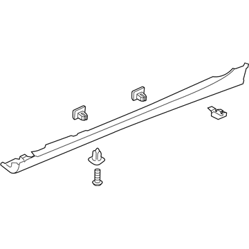 87751-4R000 Genuine Hyundai Moulding Assembly-Side Sill,LH