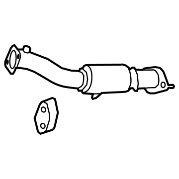 28610-J9110 Genuine Hyundai Front Muffler Assembly