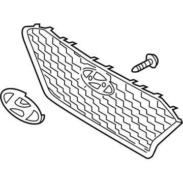86350-J9000 Genuine Hyundai Radiator Grille Assembly