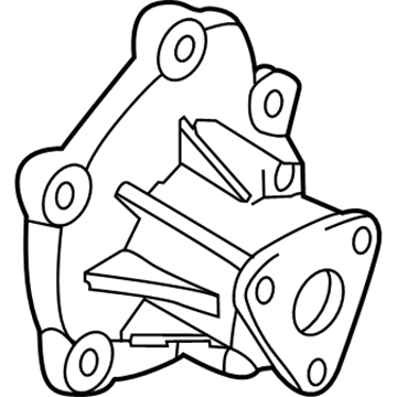 25110-2G800 Genuine Hyundai Pump Sub Assembly-Coolant