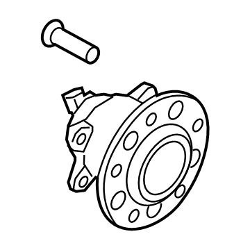 52730-K2000 Genuine Hyundai Rear Wheel Hub And Bearing Assembly