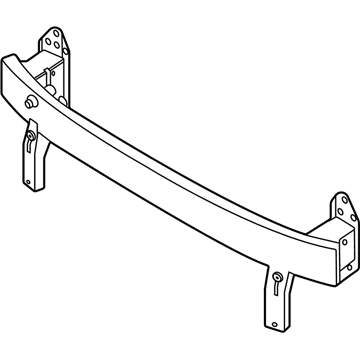 64900-K2310 Genuine Hyundai Beam Complete-FR Bumper