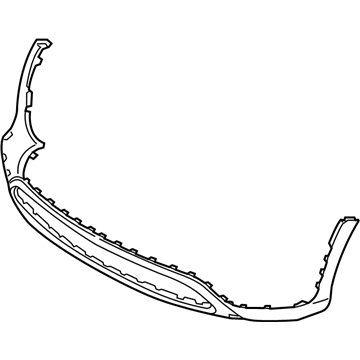 86512-B8AA0 Genuine Hyundai Cover-Front Bumper,Lower