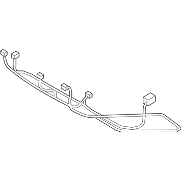 91840-E6021 Genuine Hyundai Wiring Assembly-Fem