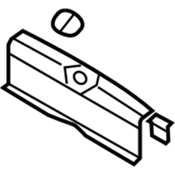 85770-2H000-MC Genuine Hyundai Trim-Transverse Rear