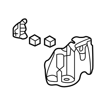 45211-3F800 Genuine Hyundai Bracket Assembly-Transmission Support