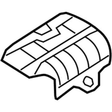 Genuine Hyundai Sonata Exhaust Heat Shield