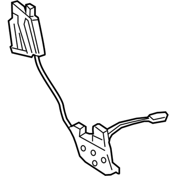 81230-B1010 Genuine Hyundai Trunk Lid Latch Assembly