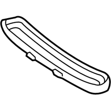 86360-2V000 Genuine Hyundai Garnish Assembly-Hood,RH