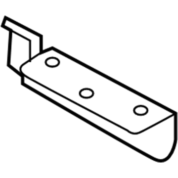 86864-C2000 Genuine Hyundai Guard Assembly-Rear DEFLECTOR,RH