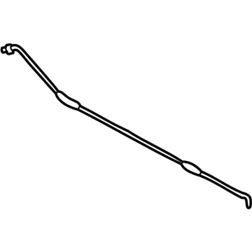 81170-2D000 Genuine Hyundai Rod Assembly-Hood Stay