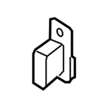 81739-2W000 Genuine Hyundai Bumper-TAILGATE Body Side Guide