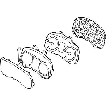 94011-K2160 Genuine Hyundai Cluster Assembly-Instrument
