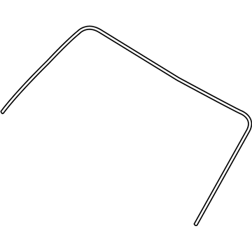 86131-3J000 Genuine Hyundai Moulding-Windshield Glass